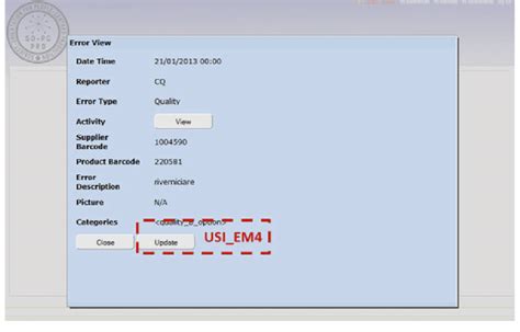 15 Error View—functionality For The Direct Navigation From The Error
