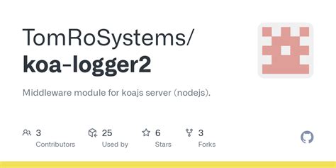 Github Tomrosystemskoa Logger2 Middleware Module For Koajs Server