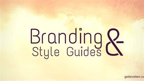 Branding And Style Guides Levelten