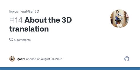 About The 3d Translation · Issue 14 · Liuyuan Pal Gen6d · Github