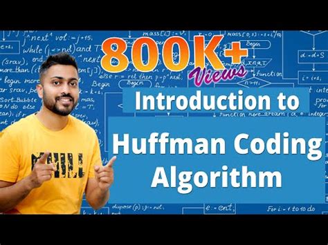 Huffman Coding Algorithm in Hindi with Example | Greedy Techniques(Algorithm) - YouTube