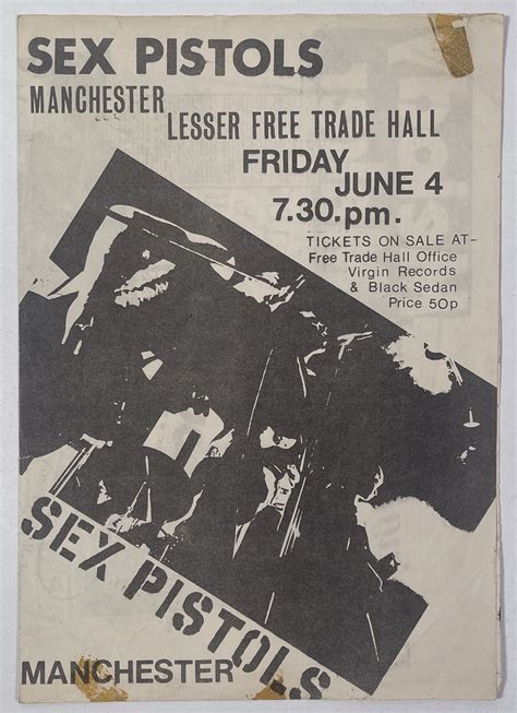 Lot 89 The Sex Pistols Original Manchester Free