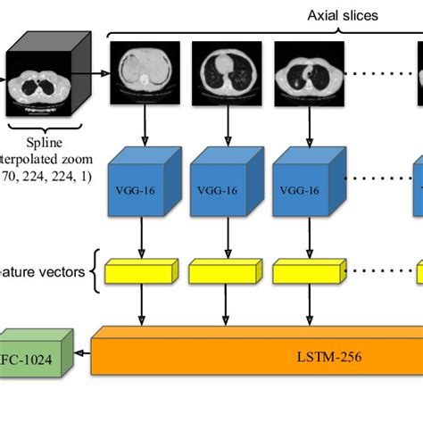 Schematic Layout Of The Hybrid Cnn Rnn Model Viptt Net Given A 3d Ct