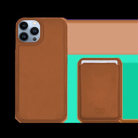 قیمت خرید قاب چرمی مگ سیف آیفون 13 پرو مکس با نگهدارنده کارت مگنتی