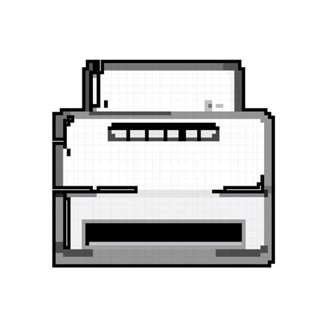 Copier Scanner Document Game Pixel Art Vector Illustration 23868203 Vector Art At Vecteezy