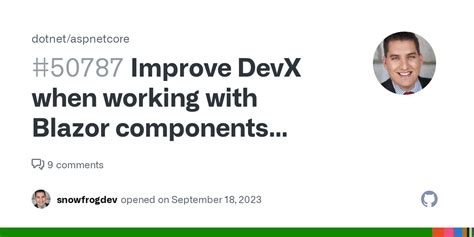 Improve Devx When Working With Blazor Components Compiled To Custom