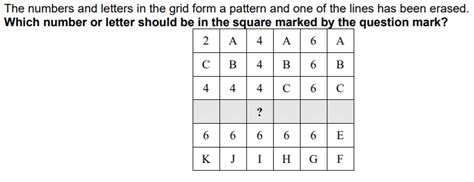 How To Solve Number And Letter Grid Pattern Puzzling Stack Exchange
