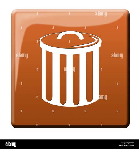 Delete Eliminate Terminate Erase Remove Bucket Trash Garbage Can Mull Stock Photo Alamy