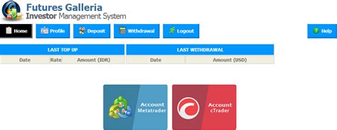 Pilihan Open Account Metatrader Dan Ctrader
