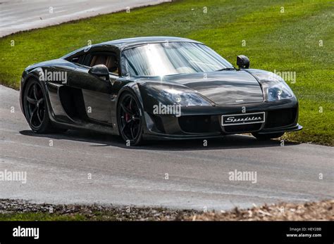 Noble M600 Speedster Racing Up The Hill Climb At The 2016 Goodwood