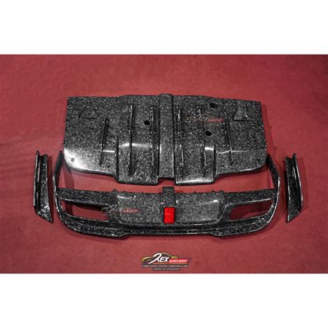 Mercedes Benz C Class W205 C200 C250 C300 C43 C63 Rear Diffuser Imp