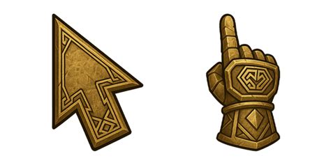 Dwarven Gauntlet Lord Of The Rings Cursor Sweezy Custom Cursors