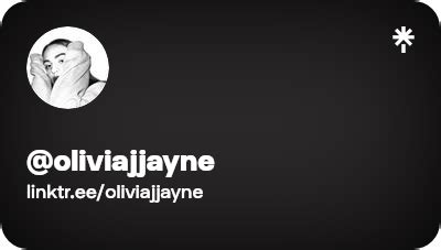 Oliviajjayne Twitter Instagram Tiktok Linktree