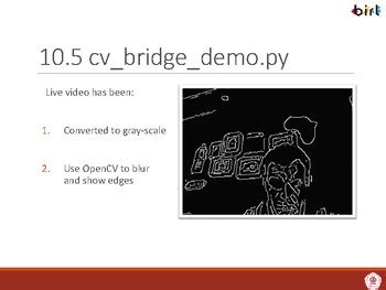 B Opencv With Ros By Robotics Tpt