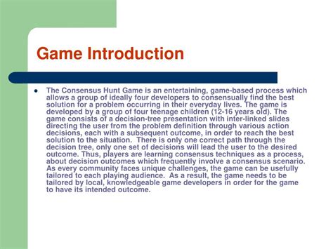 Ppt Game Introduction Powerpoint Presentation Free Download Id5612811