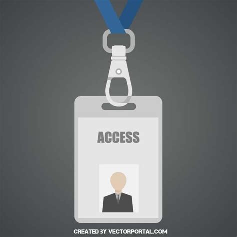 Access Pass Badge Vector Badge Access Vector Free