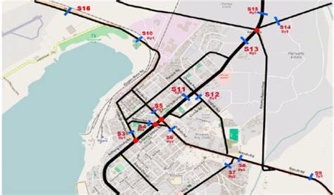 Traffic Count Locations Download Scientific Diagram
