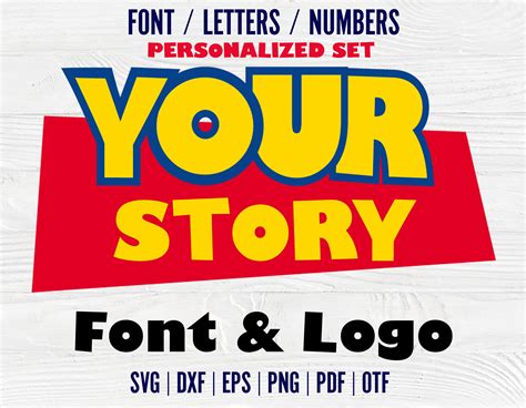 Blank Toy Story Logo Story Logo Png Etsy