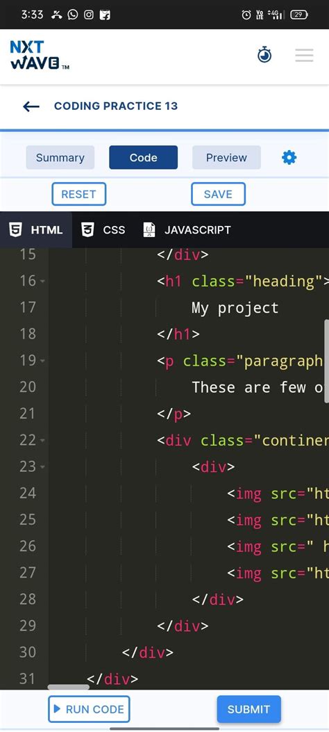 vijay simha reddy on linkedin coding html css fontend
