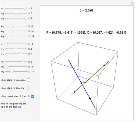 Geometry Skew Lines