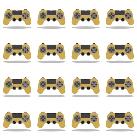 Premium Vector Video Games Pattern Joystick Illustration
