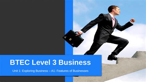 Btec Level 3 Business Unit 1 Exploring Business Full Unit Teaching Resources