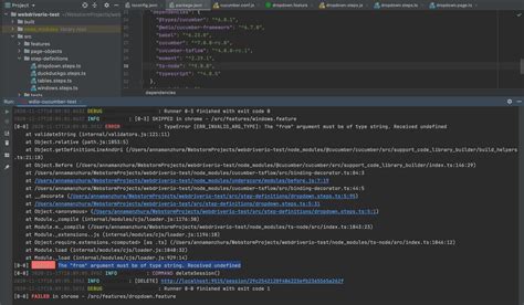 Error The From Argument Must Be Of Type String Received Undefined