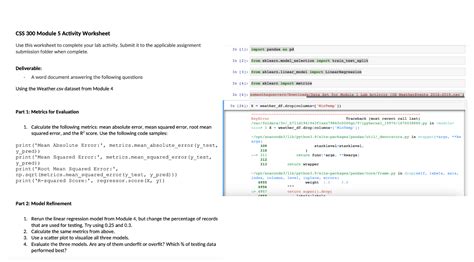 Solved CSS 300 Module 5 Activity Worksheet Use This Chegg