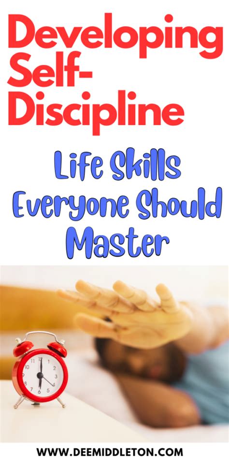 Developing Self Discipline Life Skills Everyone Should Master Life
