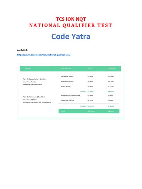 Tcs Syllabus Pdf