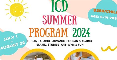 Icd Summer Program 2024 Event Arab America