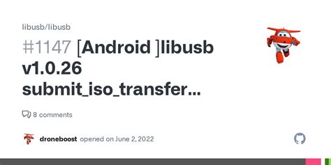 [android ]libusb v1 0 26 submit iso transfer return enomem caused by