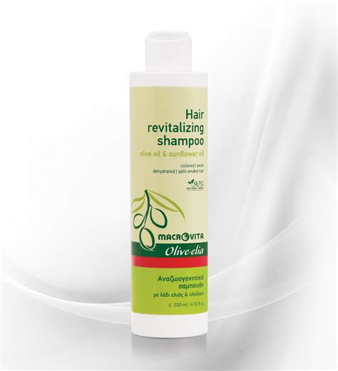 Лечебный шампунь для всех типов волос Macrovita Olivelia