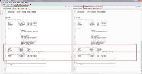 Tms320f28374s How To Configuration The Two Cmd File Of Bootloader And