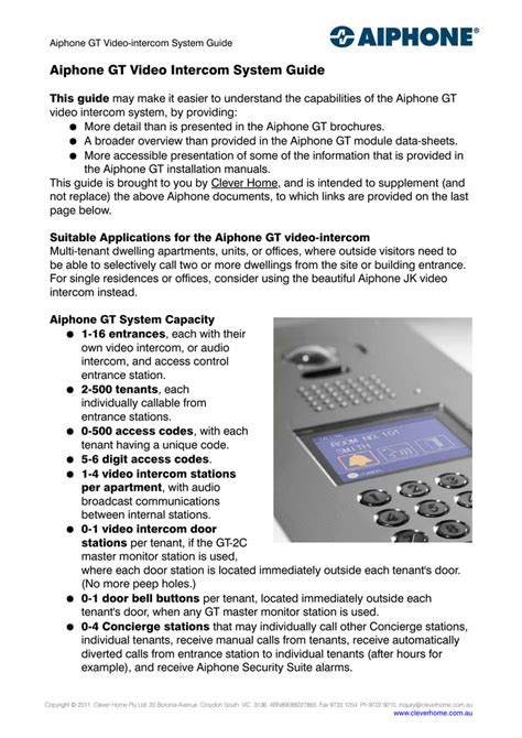 Aiphone Video Intercom Wiring Diagram For Your Needs