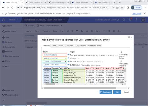 Hello Im In Activity 2391 Import The Data From Your Data Hub Model