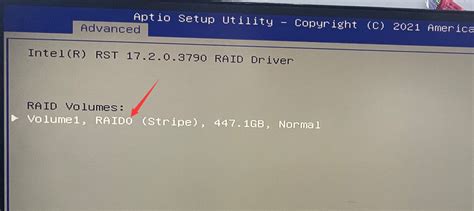Build RAID Process In BIOS