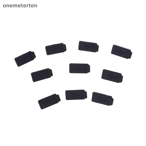 Rten 10 ชิ้น Ck Pc แล็ปท็อปปลั๊ก Usb ฝาครอบ Stopper ยางซิลิคอนฝุ่นหมวก