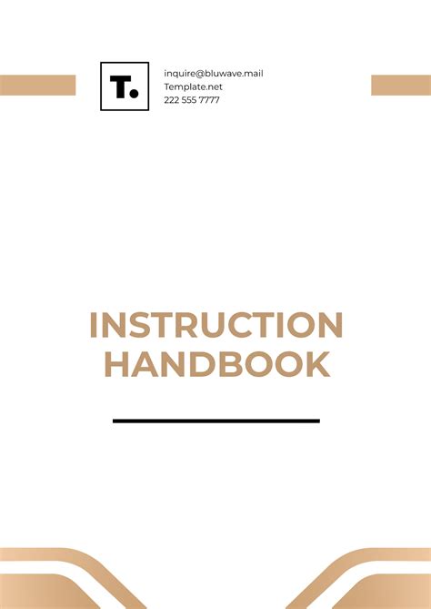 Free Hotel Employee Handbook Template To Edit Online