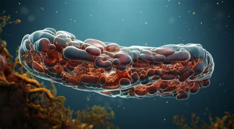 Premium Ai Image Photorealistic Mitochondria