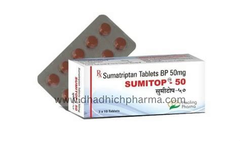 Sumatriptan 50 Mg Tablets At ₹ 270 Strip Anti Migraine In Nagpur Id