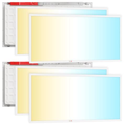 Led Ceiling Panel Light With Emergency Battery 50w 40w 30w 2x4 Sele