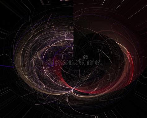 Abstract Digital Fractal Flam Texture Backdrop Fantasy Imagination Decorative Template Design