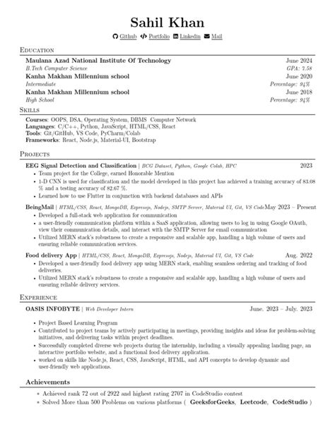 Mattysresume Pdf Mobile App Computing