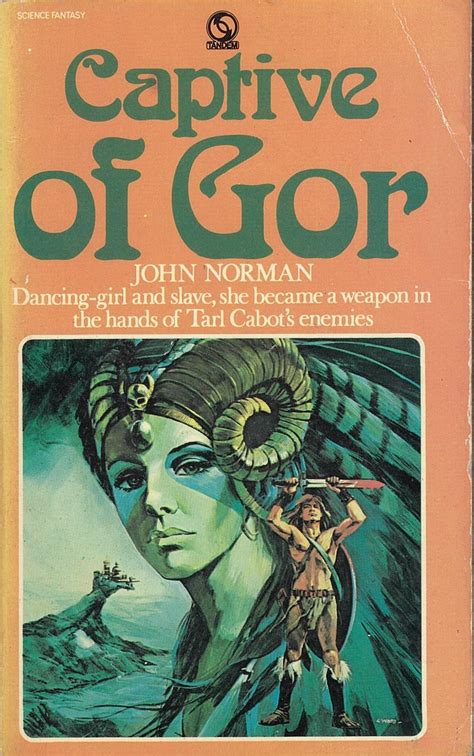 Captive Of Gor By Norman John Vg 1973 Zardoz Books