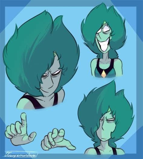 Variscite Lapis Peridot Fan Fusion Stevenuniverse