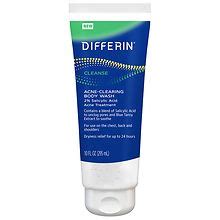Differin Acne Clearing Relief Body Wash Oz Tube Walgreens