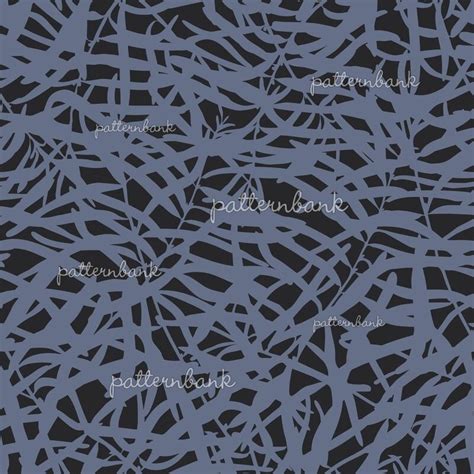 Dark Tree Branch Pattern By Aiva Kukulite Seamless Repeat Vector Royalty Free Stock Pattern