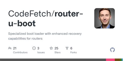 Github Codefetchrouter U Boot Specialized Boot Loader With Enhanced