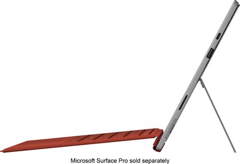 Best Buy Microsoft Surface Pro Signature Type Cover Poppy Red Ffp